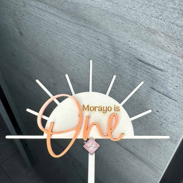 Wooden sun topper - Topptastic Ltd