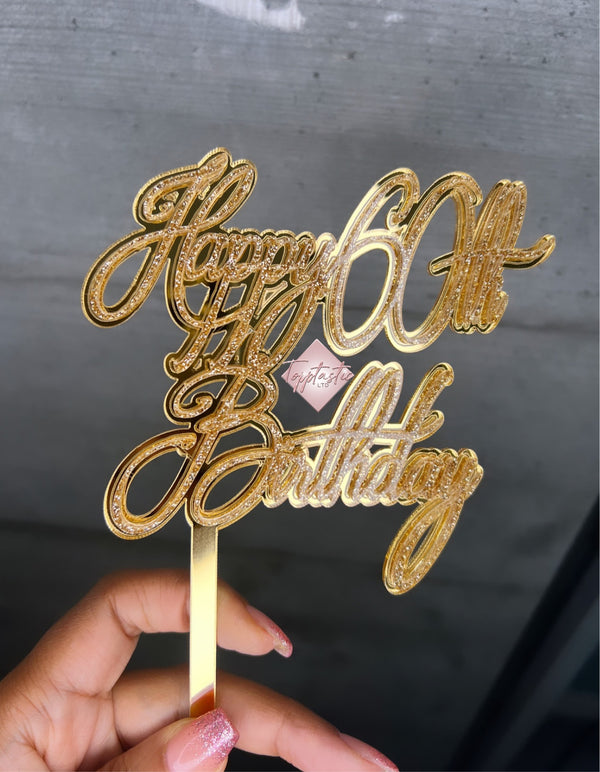 Double layered acrylic Topper - Topptastic Ltd